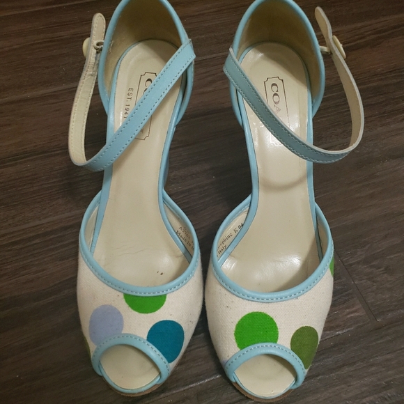 Shoes | Coach Wedges | Poshmark
